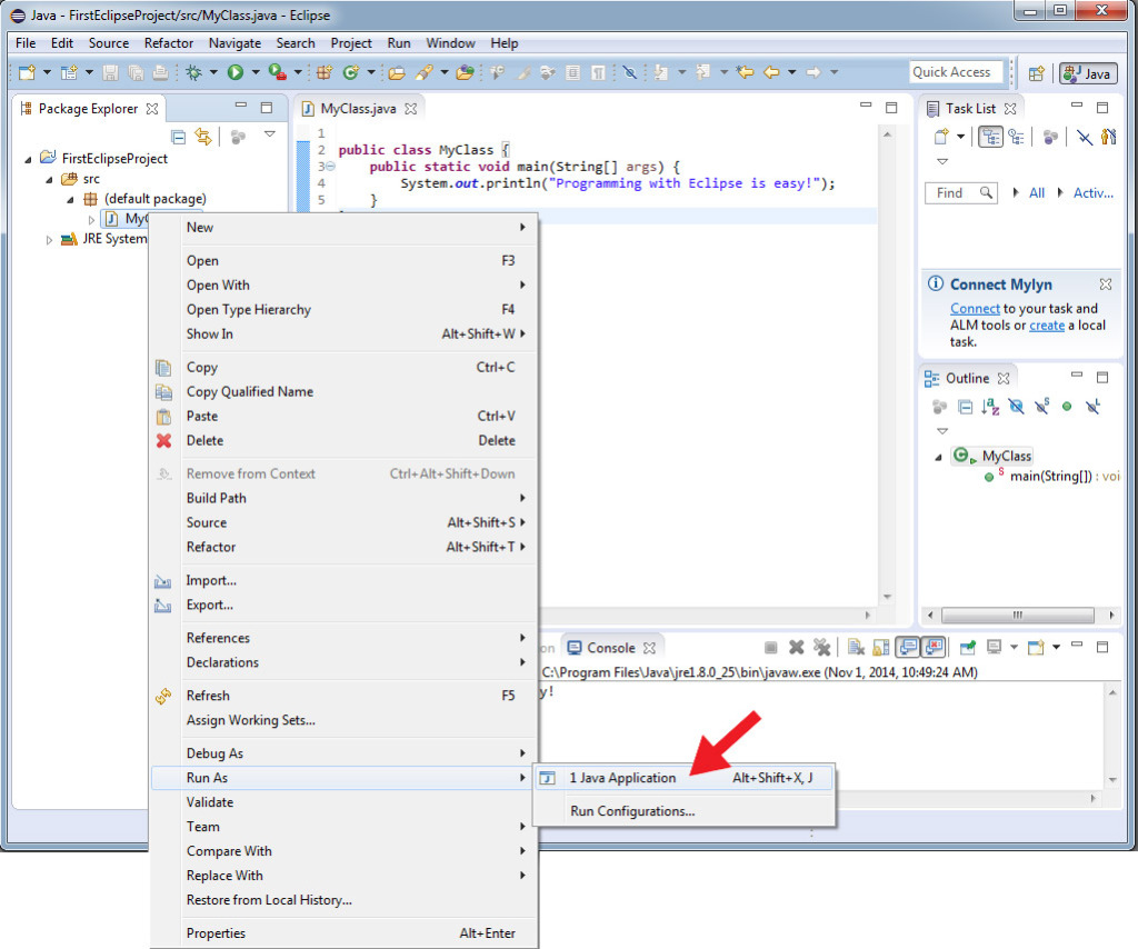 Java Eclipse Tutorial Java Tutorial Network