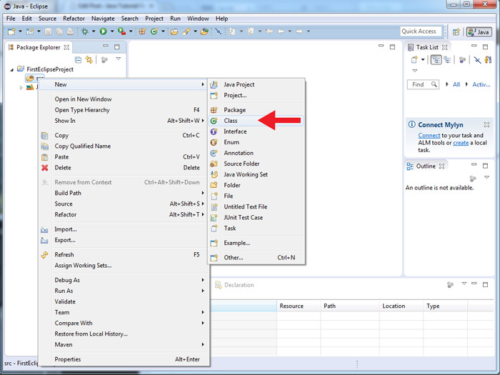 Java Eclipse Tutorial Java Tutorial Network