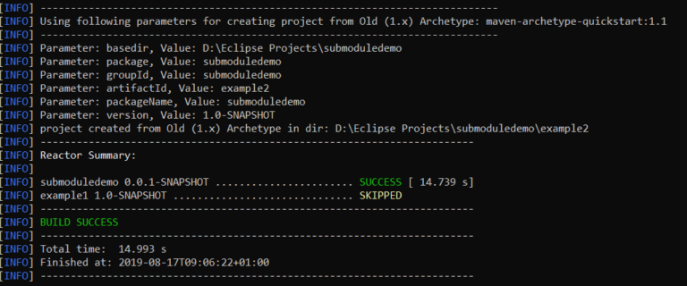 How To Create Submodules With Maven In Java Java Tutorial Network 9643