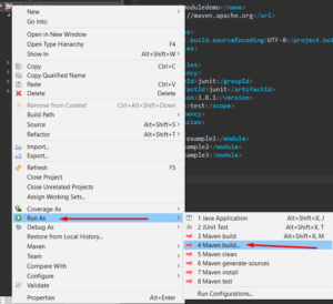 How to create submodules with Maven in Java | Java Tutorial Network