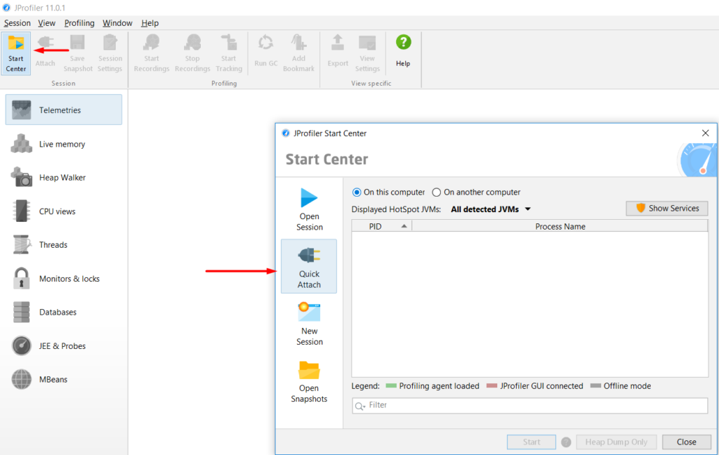 How to profile remote java applications | Java Tutorial Network