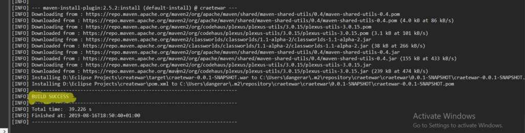 How To Create Java War File With Maven Java Tutorial Network